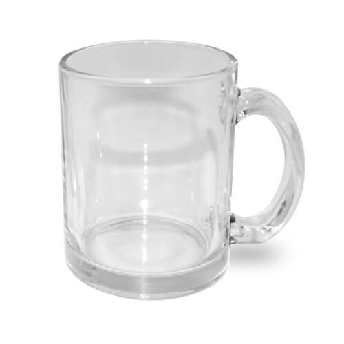 Glass mug 330 ml Sublimation Thermal Transfer | MUGS AND CERAMICS ...