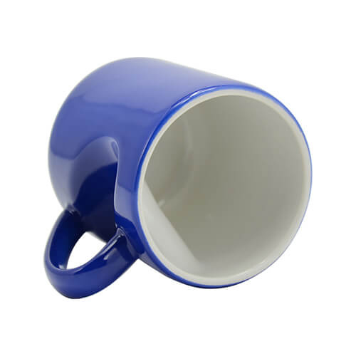 Magic mug for couples Special heart ear for sublimation - blue Blue ...
