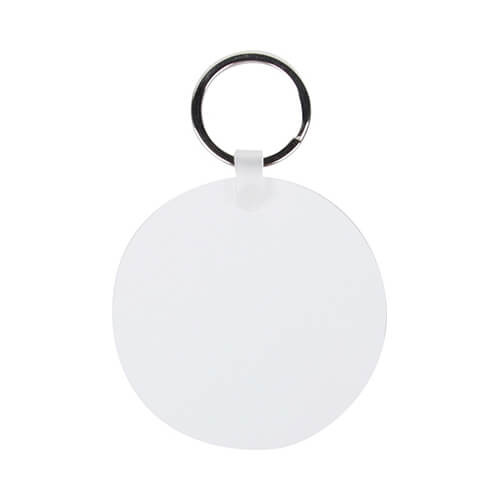 Plastic keyring for sublimation - circle Circle | GADGETS \ KEY RINGS ...